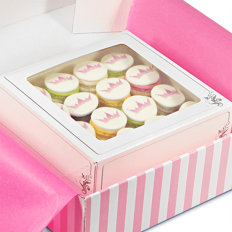 Macarons met logo, het perfecte bedrijfsaandenken – deineTorte.de